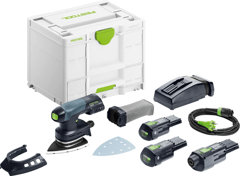 Festool Cordless delta sander DTSC 400 3,0 I-Set