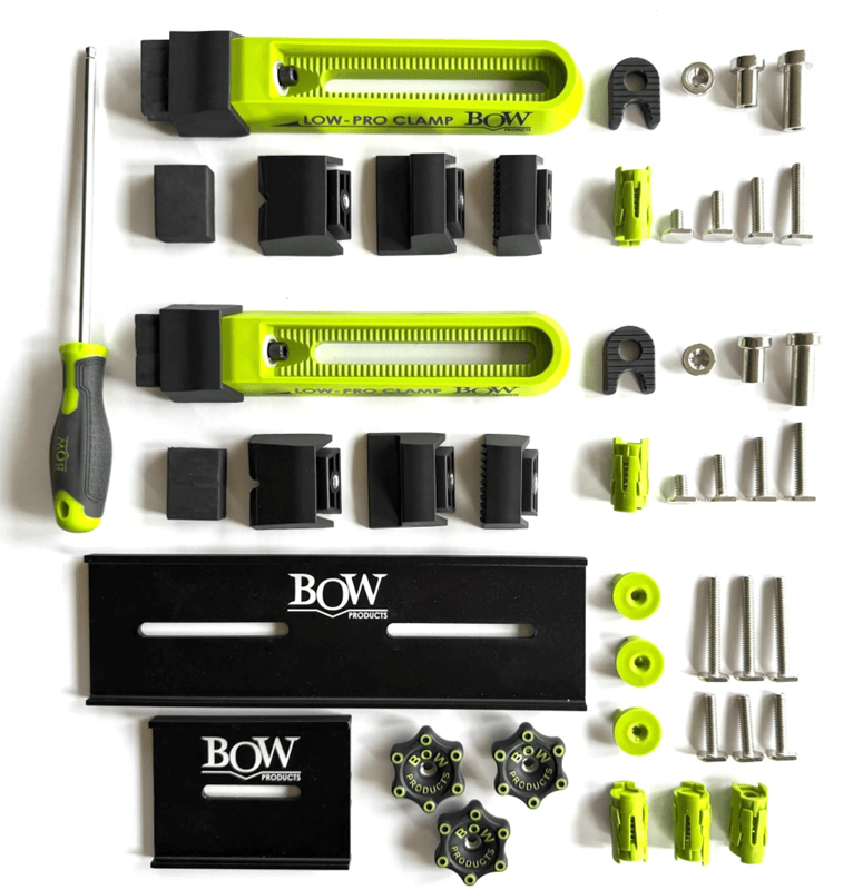 Bow Low Profile Clamp Kit Metric