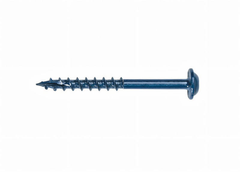 Kreg Pocket-Hole Screws 64 mm, Blue-Kote, Maxi-Loc, Coarse, 250 pcs